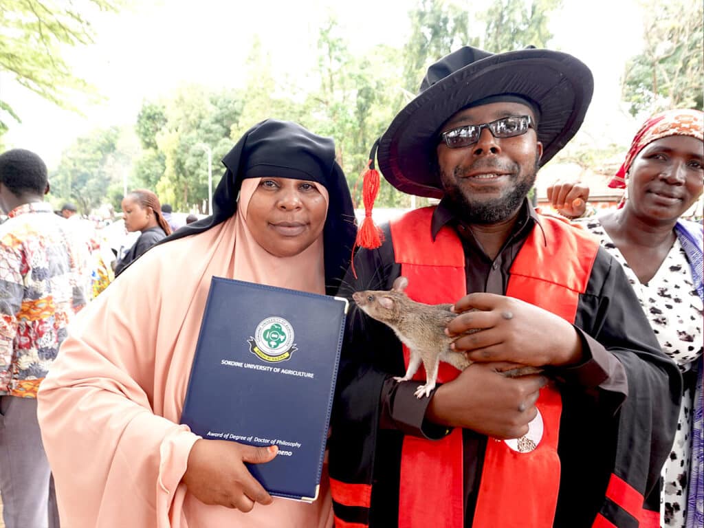 APOPO’s Dr. Mungo Kisinza Awarded PhD For African Giant Pouched Rat ...